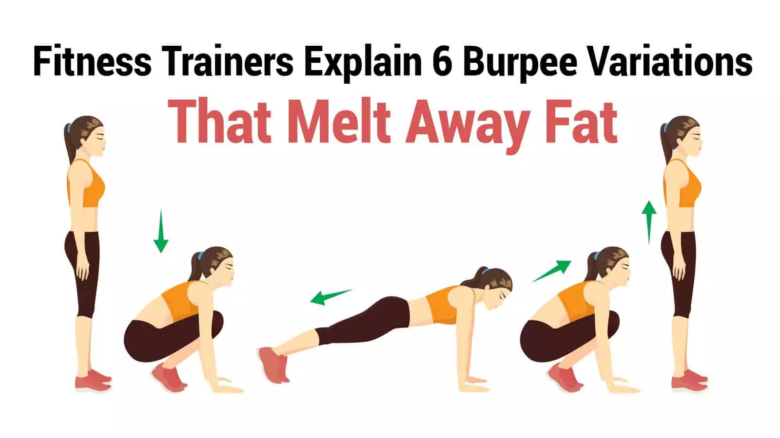 burpee مختلف حالتوں