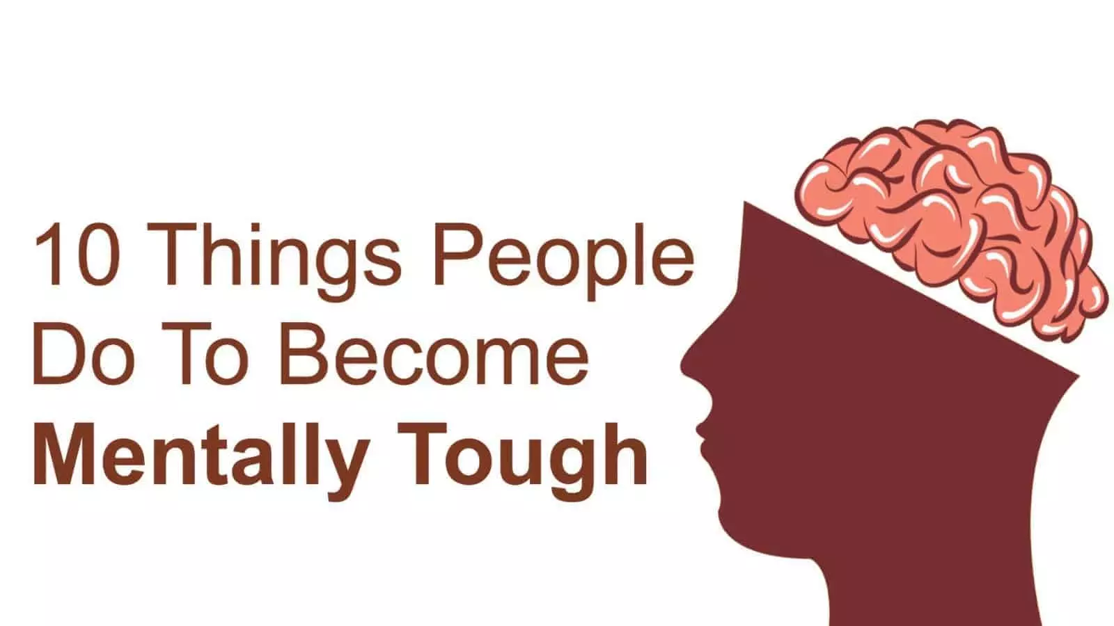 10 věcí, které lidé dělají, aby se stali psychicky odolnými